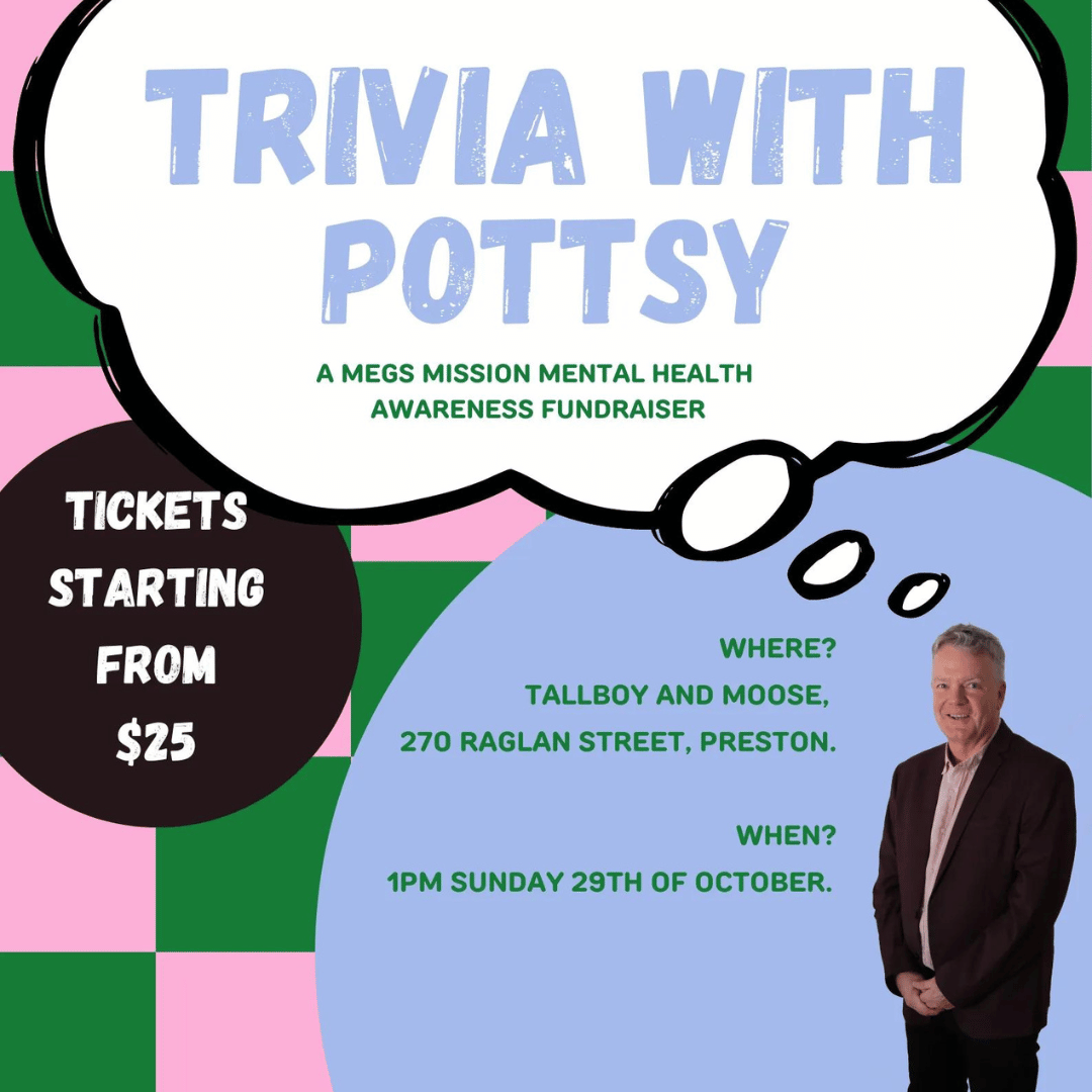 Trivia with Pottsy for Megs Mission at Tallboy & Moose