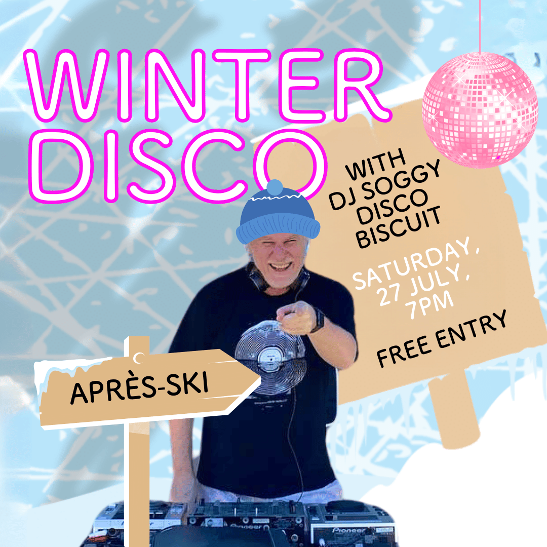 Winter Disco with DJ Soggy Disco Biscuit | Tallboy & Moose Preston