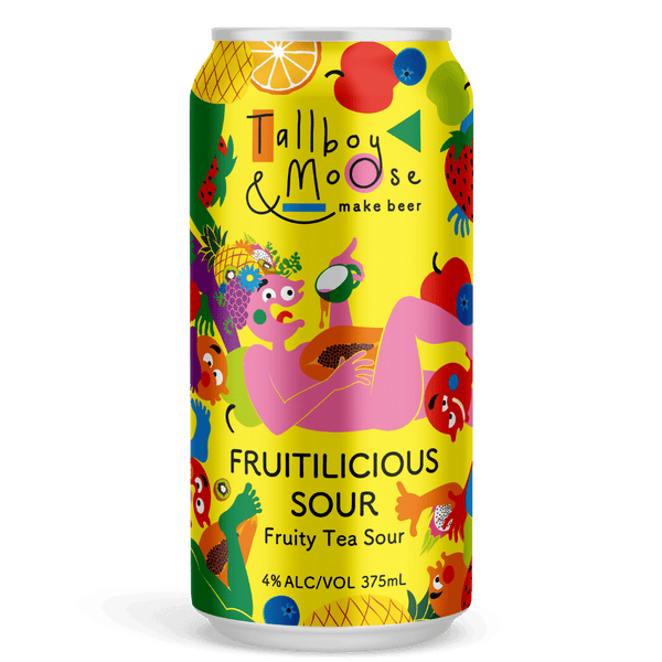 Fruitilicious | Fruity Tea Sour | Tallboy & Moose Craft Beer Brewery