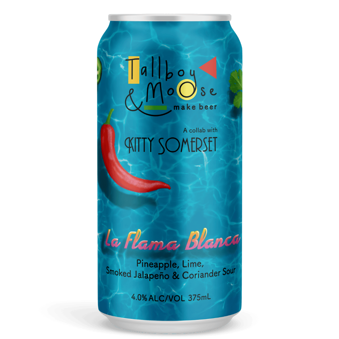 La Flama Blanca Sour | Collab between Tallboy & Moose and Kitty Somerset